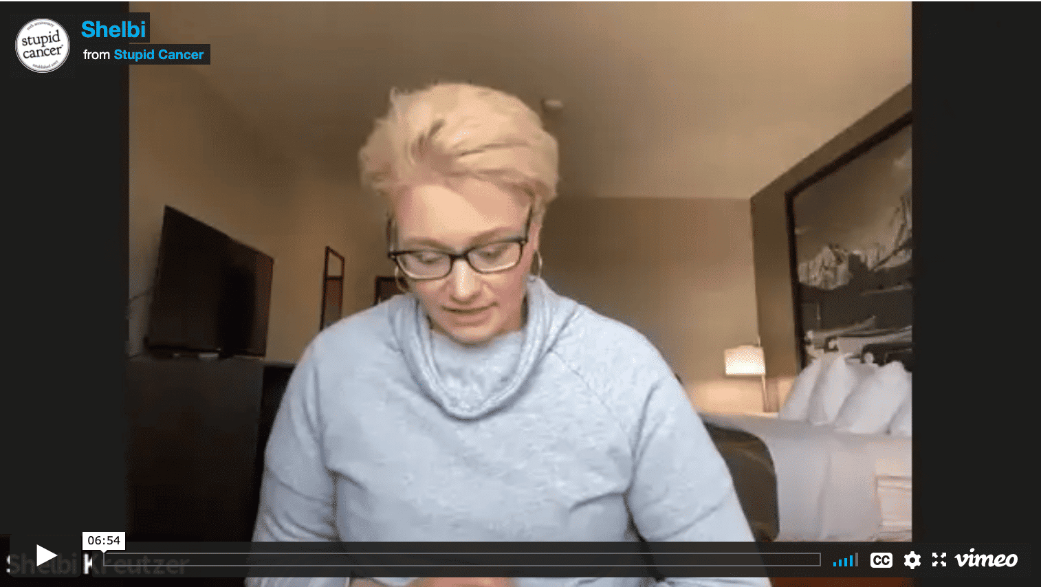 Open Mic: Shelbi - Stupid Cancer